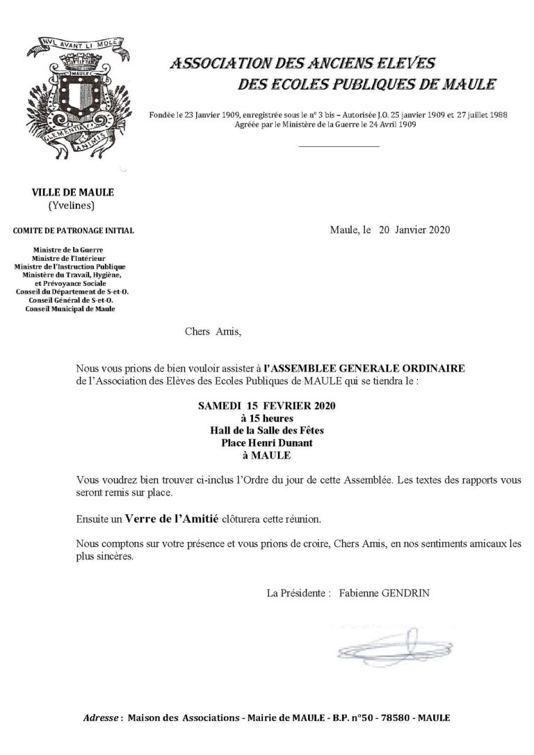 Cotisation annuelle | Association des Anciens Elèves des Ecoles ...